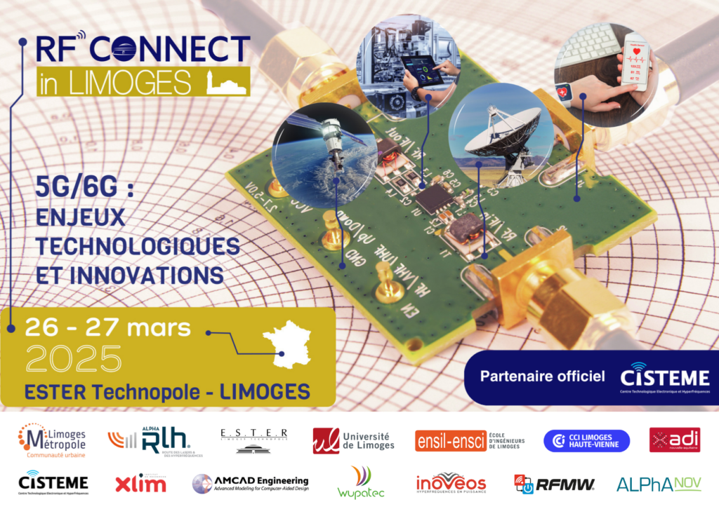 RF Connect' In Limoges - 5G/6G : enjeux techniques et innovations - Cisteme